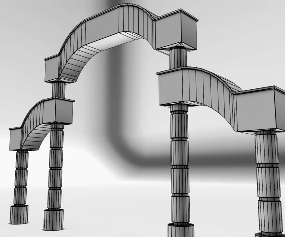 Gate - 3D Model by JonRichardt