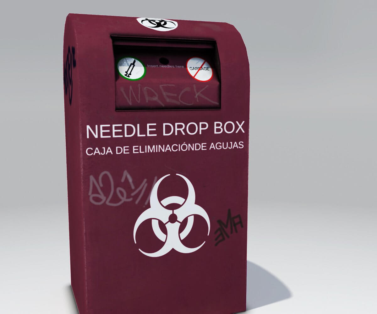 Needle Drop Box - 3D Model by JonRichardt