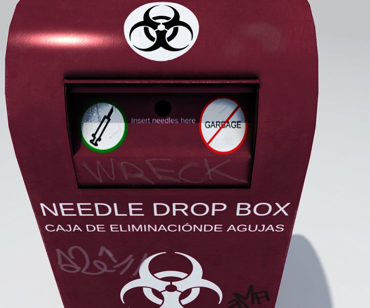 Needle Drop Box - 3D Model by JonRichardt