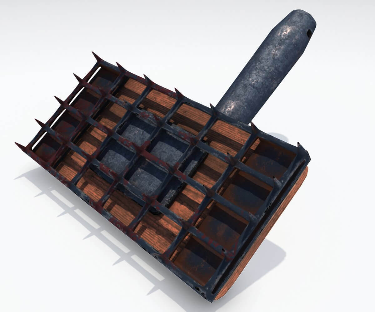 Rake Tool - 3D Model by JonRichardt