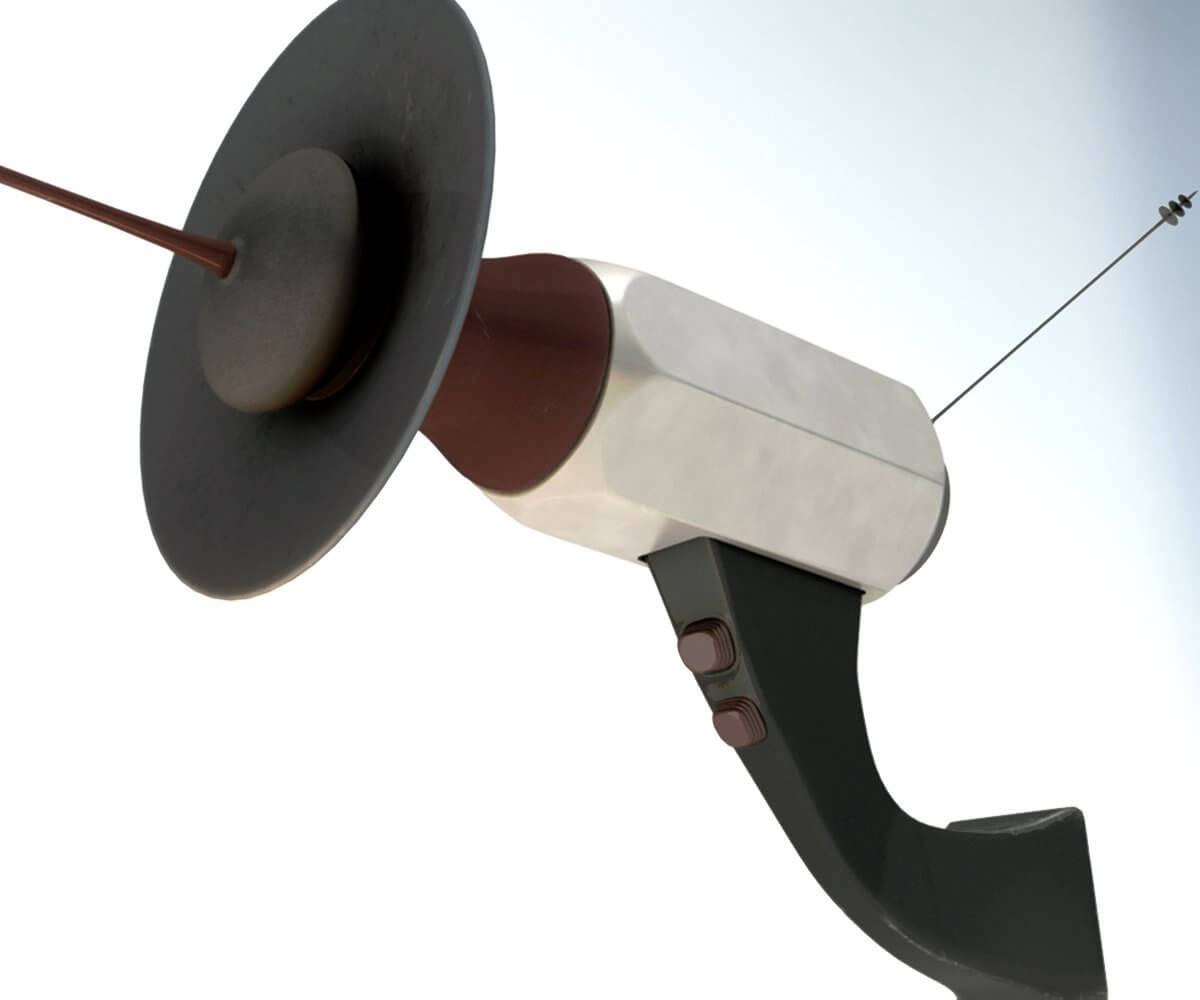 Super Sonic Gun - 3D Model by JonRichardt