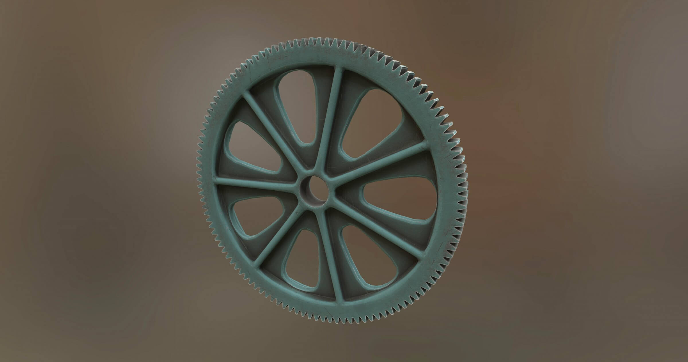 Tooth Gear - 3D Model by JonRichardt