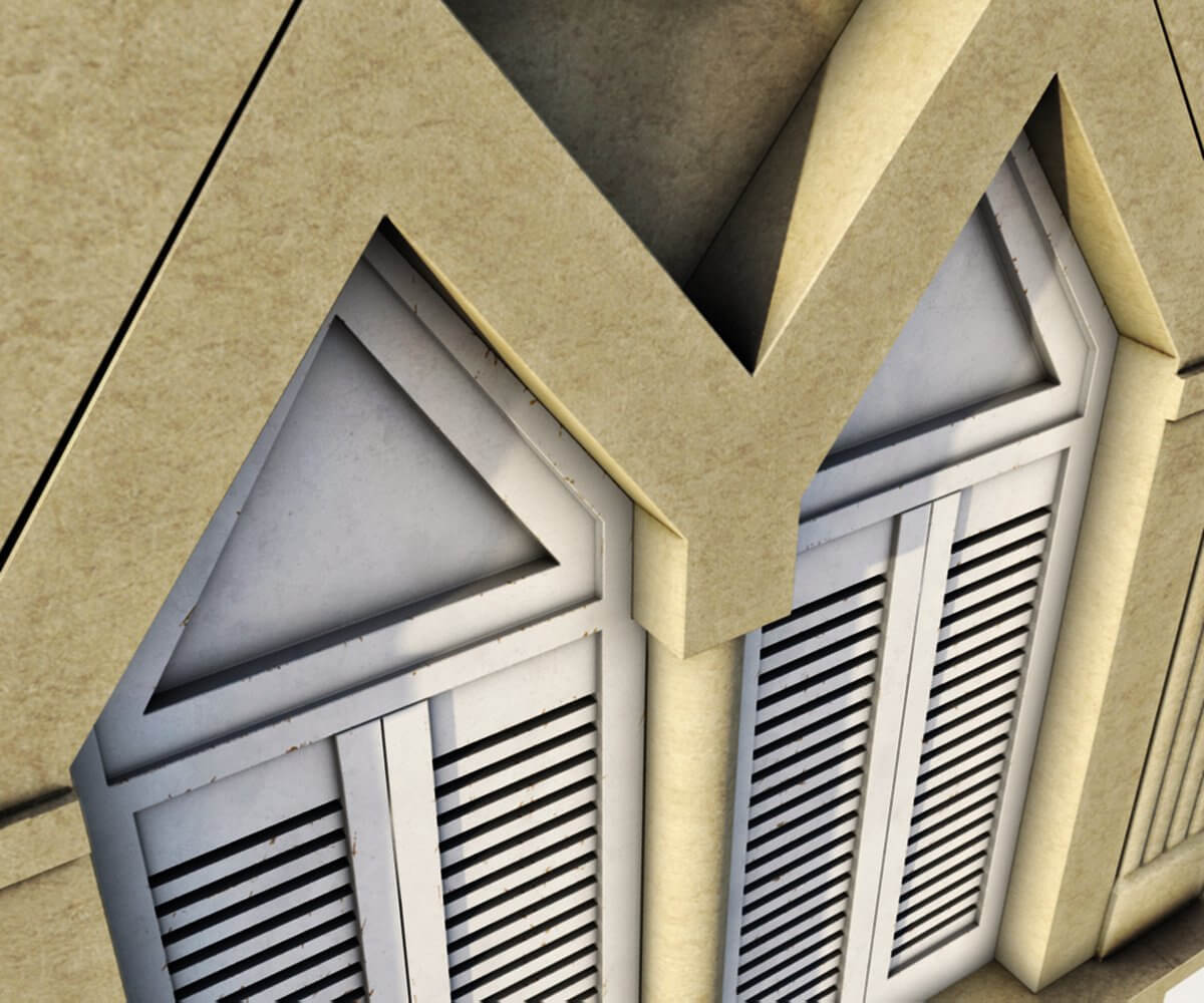 Window Shutters - 3D Model by JonRichardt