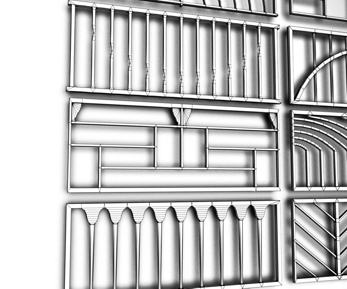 Wrought Iron Pack - 3D Model by JonRichardt