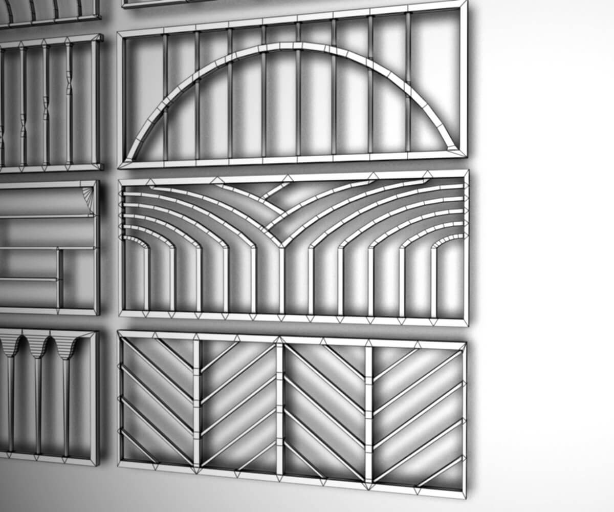 Wrought Iron Pack - 3D Model by JonRichardt