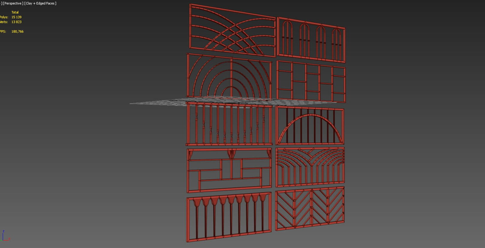 Wrought Iron Pack - 3D Model by JonRichardt