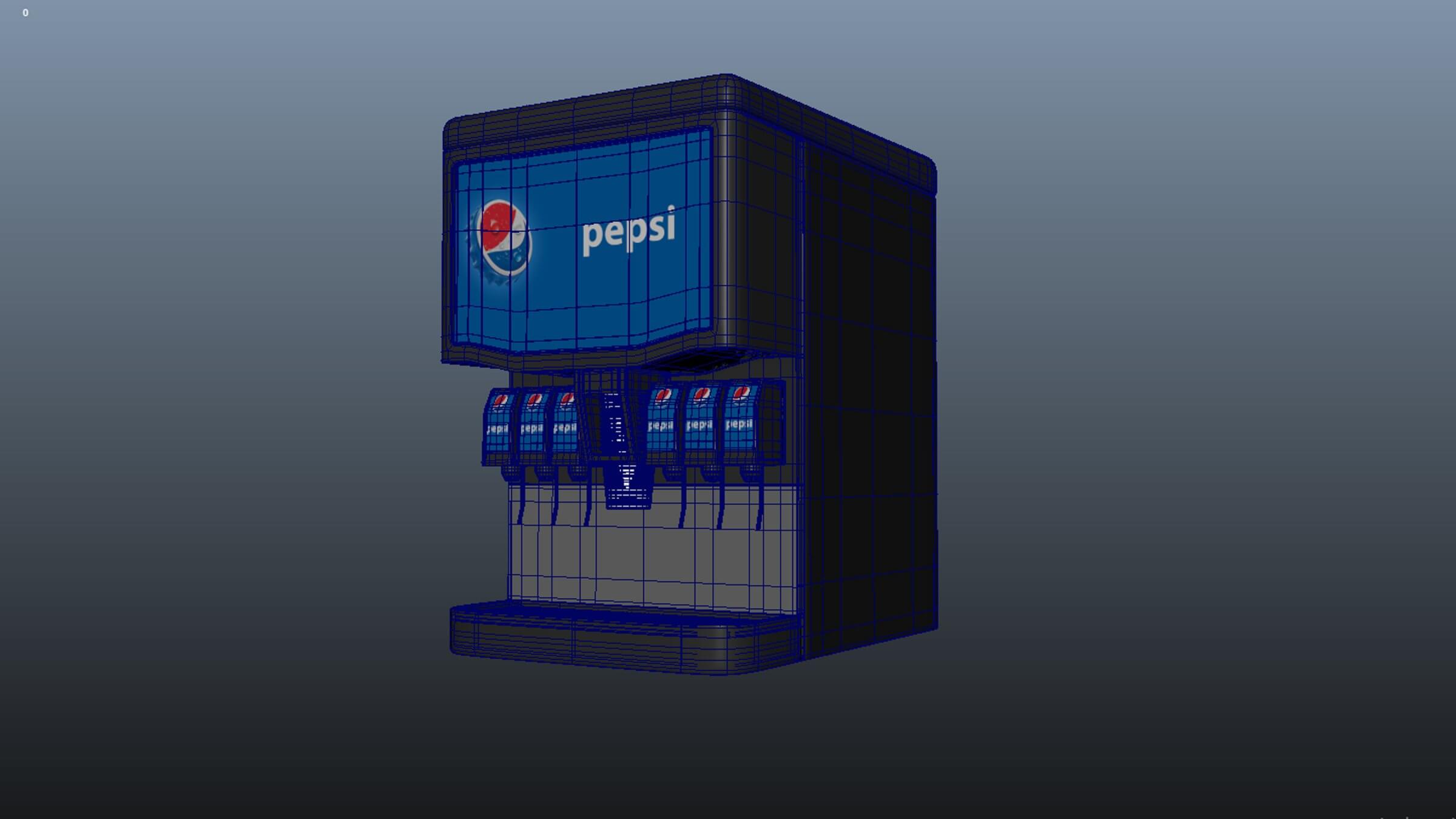 Corwin Beverage Soft Drink Fountain Services - 3D Model by jony sheikh