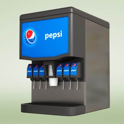 Corwin Beverage Soft Drink Fountain Services - 3D Model by jony sheikh