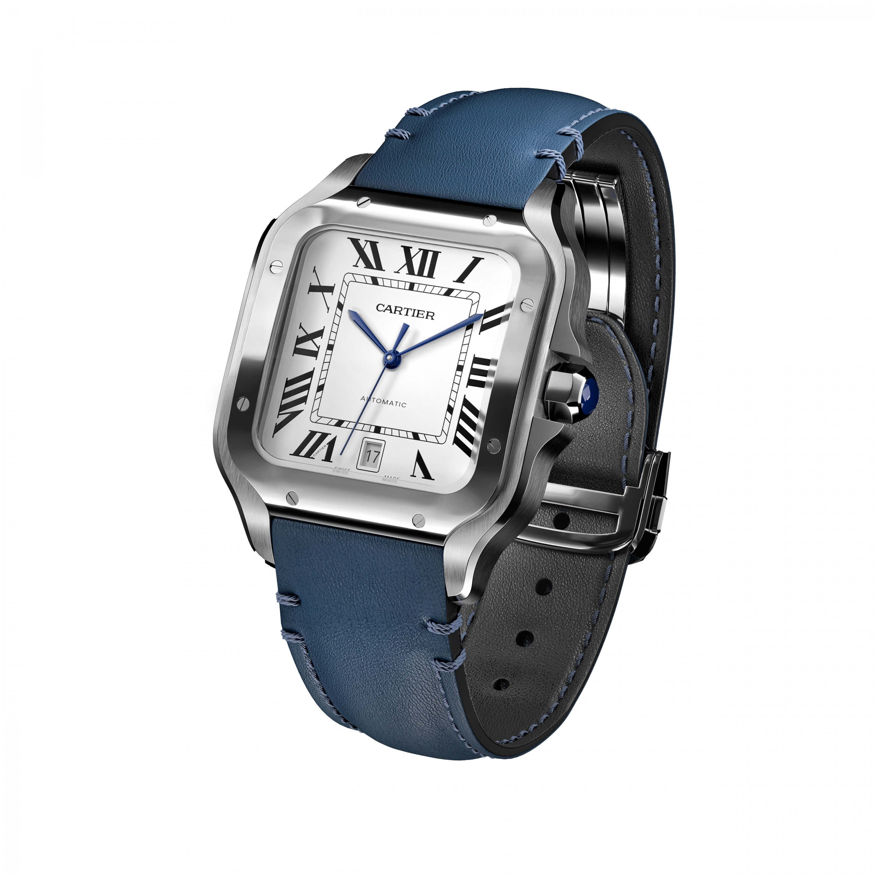 Cartier - Santos De Cartier 3D Model by Jordaki3d