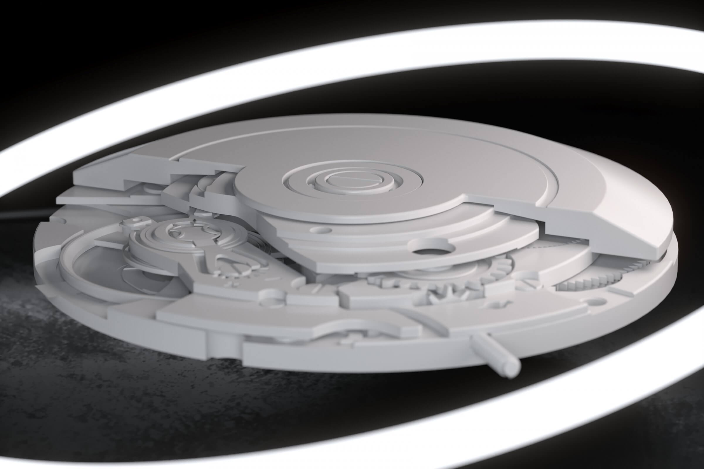 ETA 2824-2 Watch Movement 3D Model by Jordaki3d