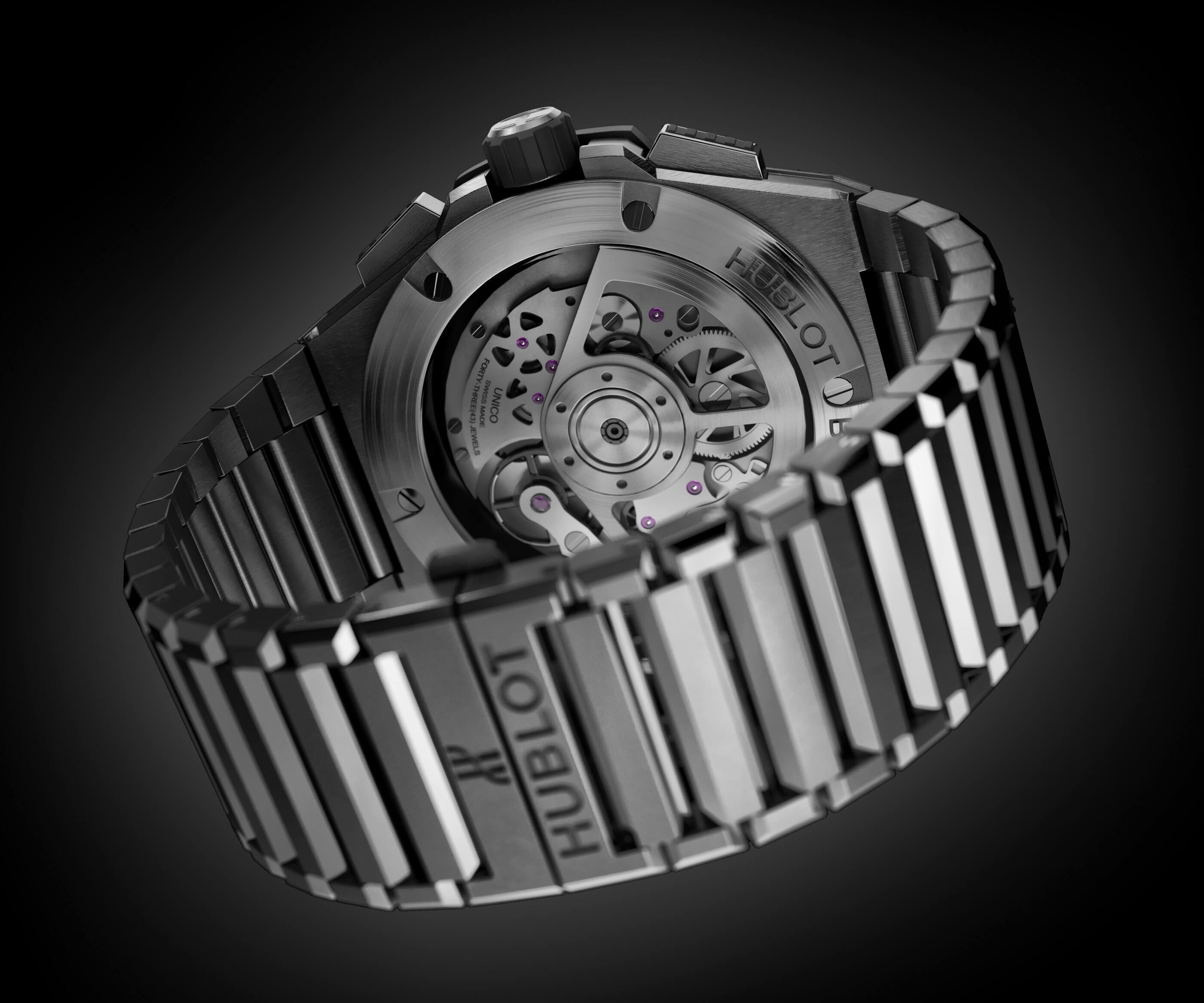HUBLOT - Big Bang - Integrated Titanium 3D Model by Jordaki3d