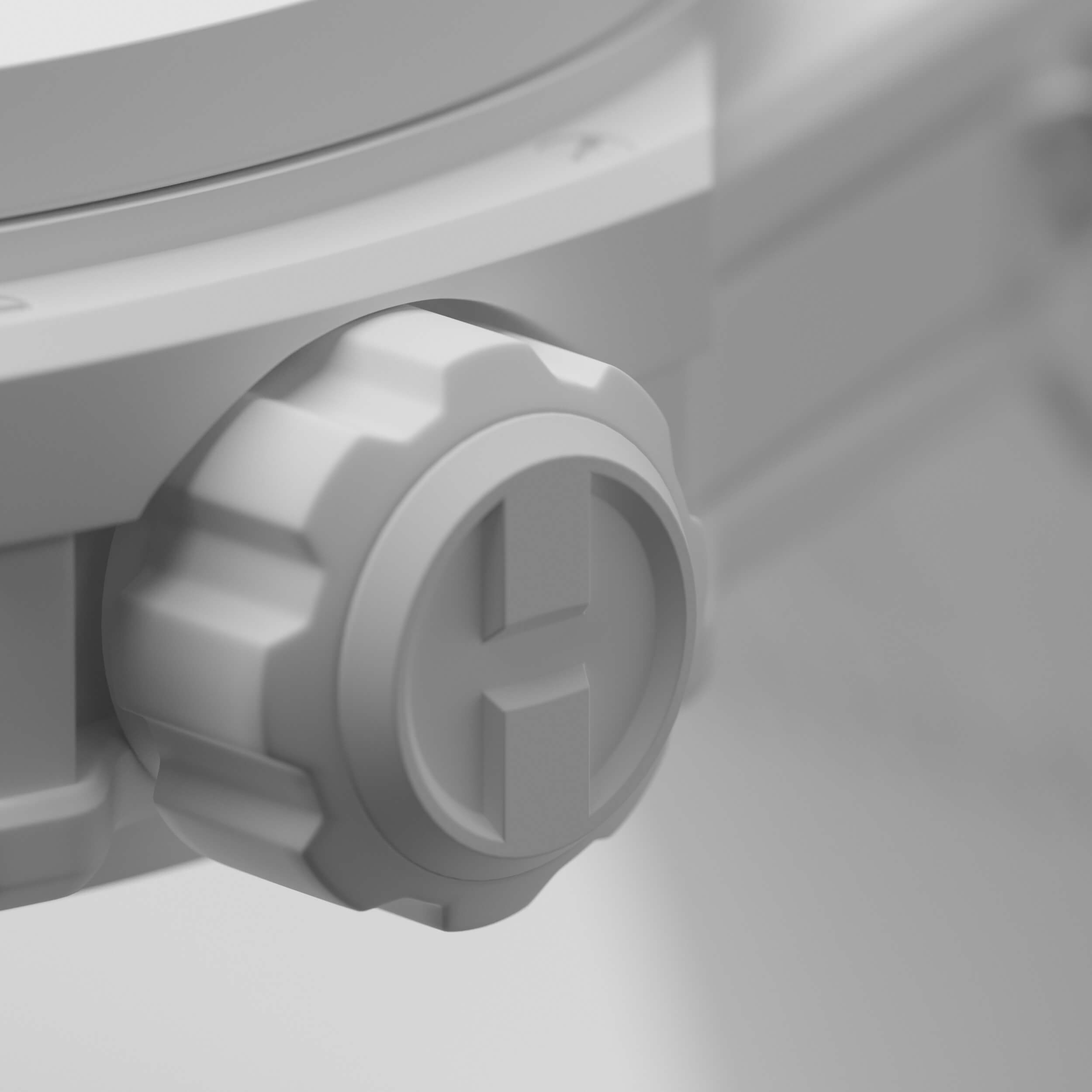 Hublot Meca-10 Titanium 3D Model by Jordaki3d