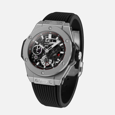 Hublot Meca-10 Titanium 3D Model by Jordaki3d