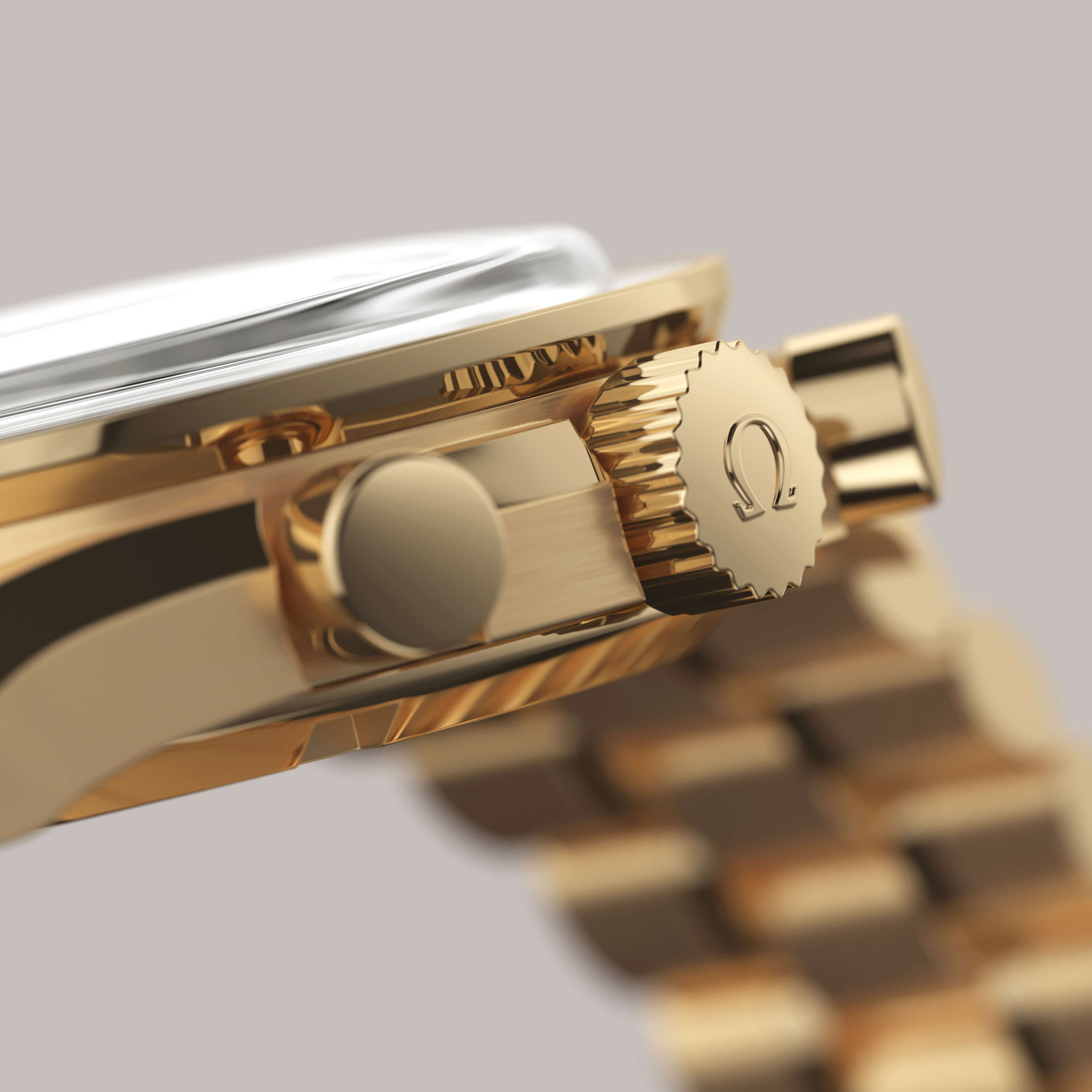 Omega Speedmaster Moonwatch Professional - Gold on Moonshine 3D Model ...
