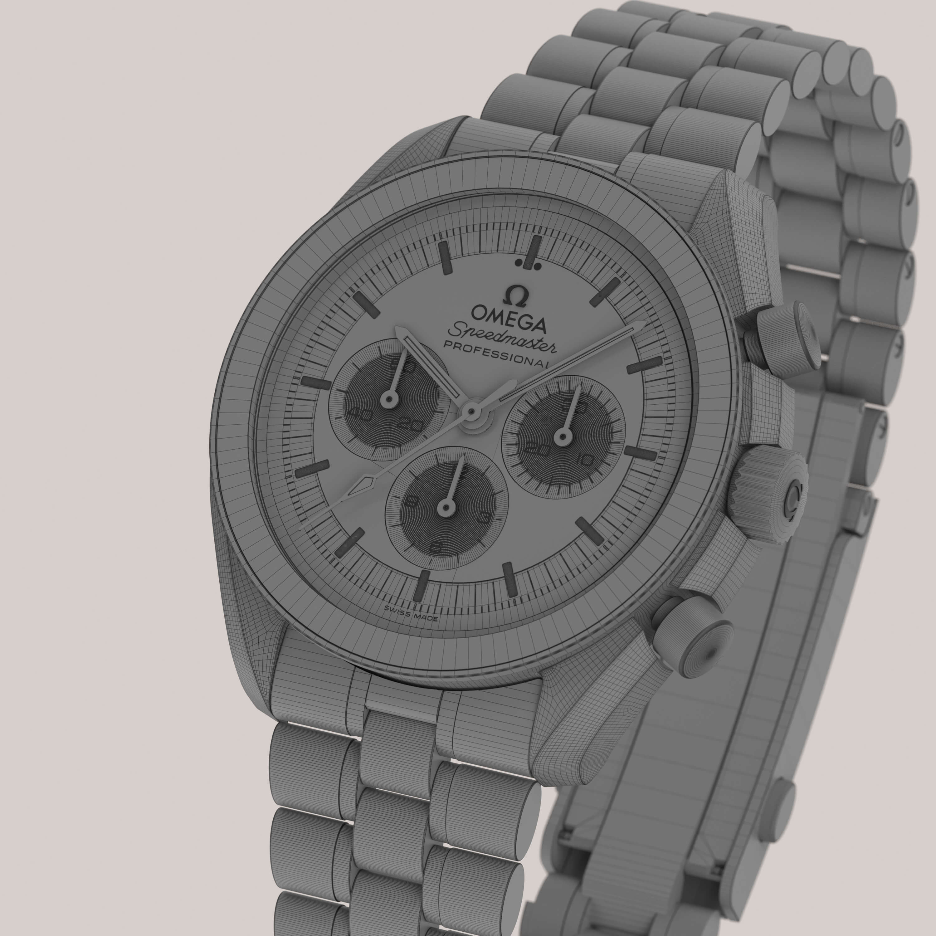 Omega Speedmaster Moonwatch Professional - 3D Model by Jordaki3d