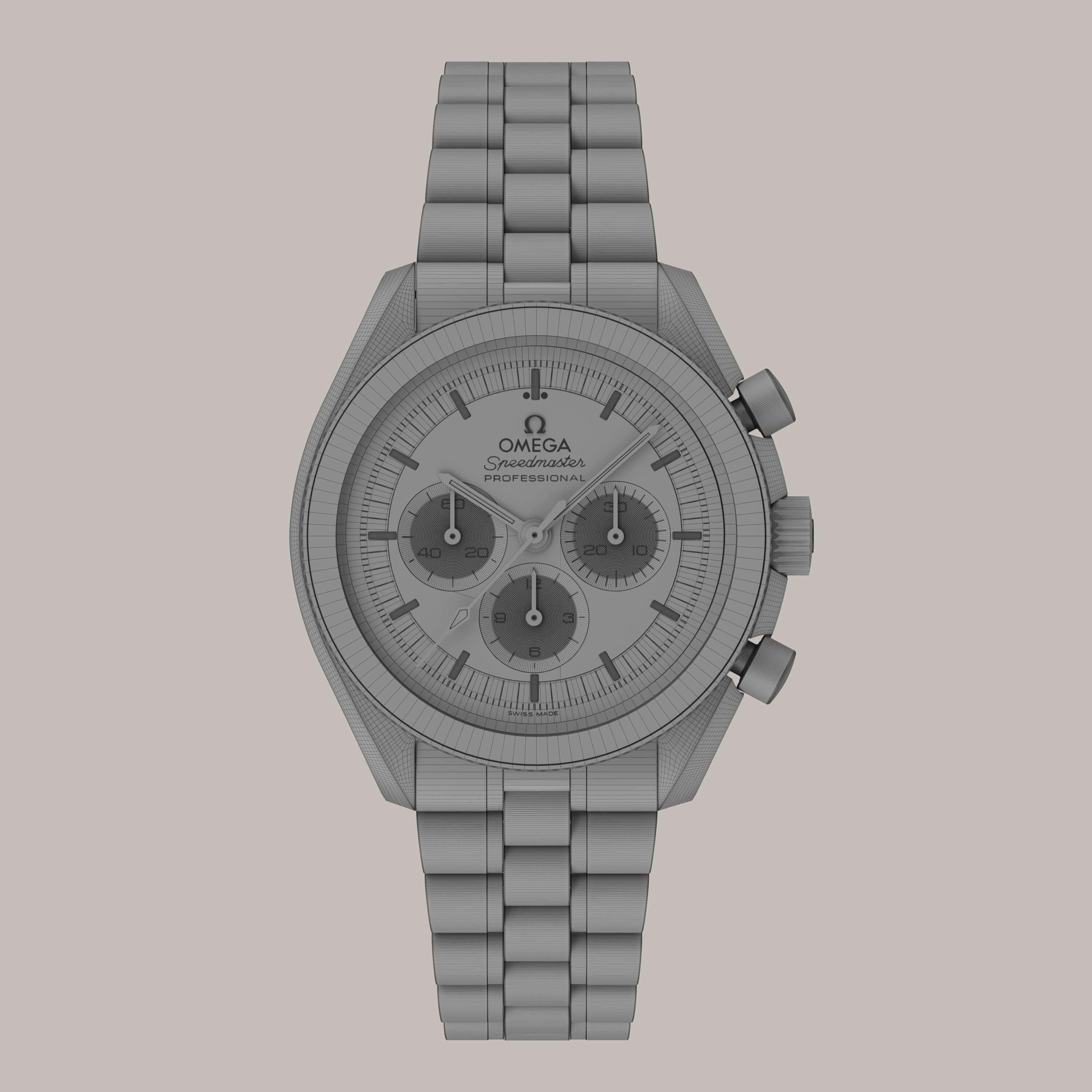 Omega Speedmaster Moonwatch Professional - 3D Model by Jordaki3d