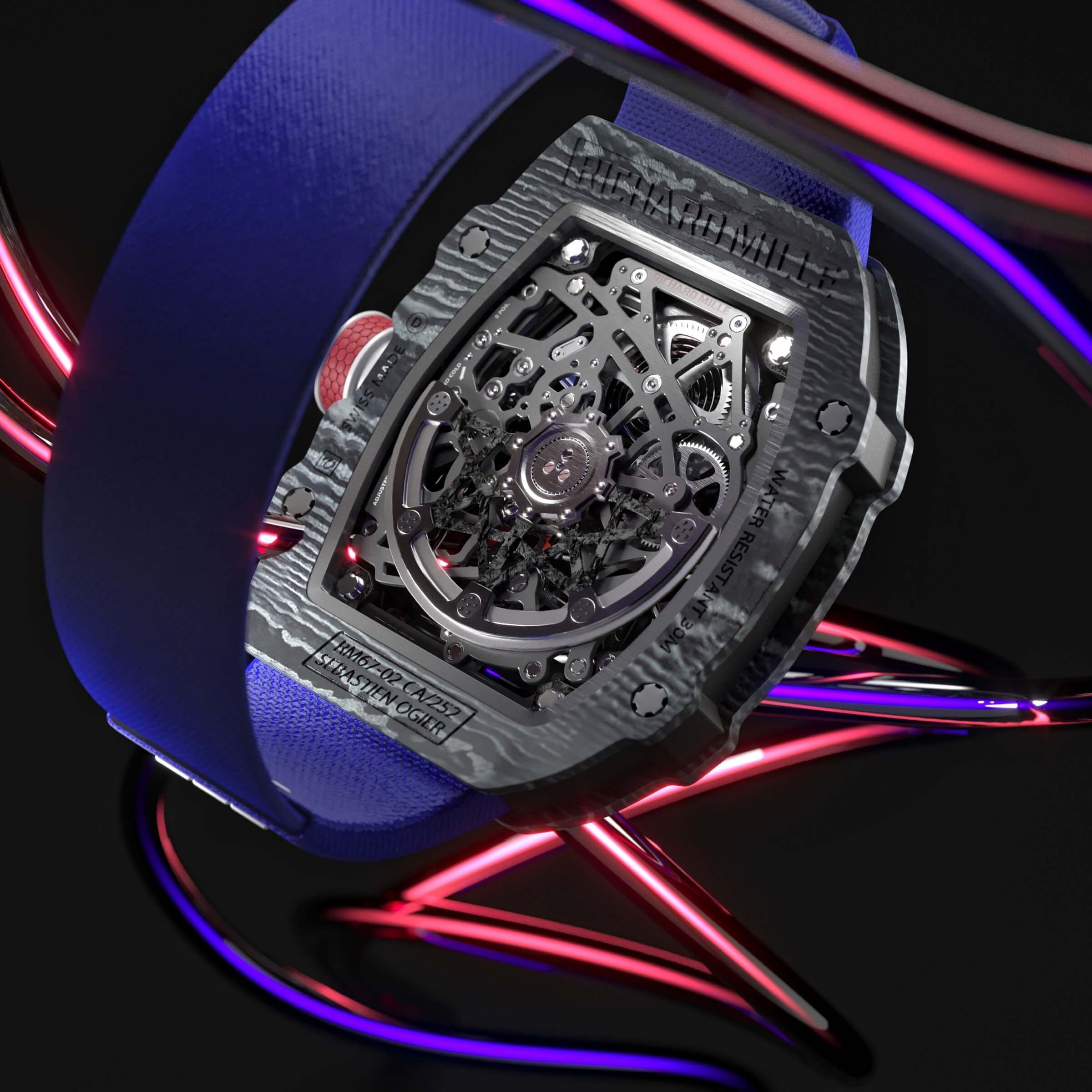 Richard Mille RM67-02 Ogier 3D Model by Jordaki3d