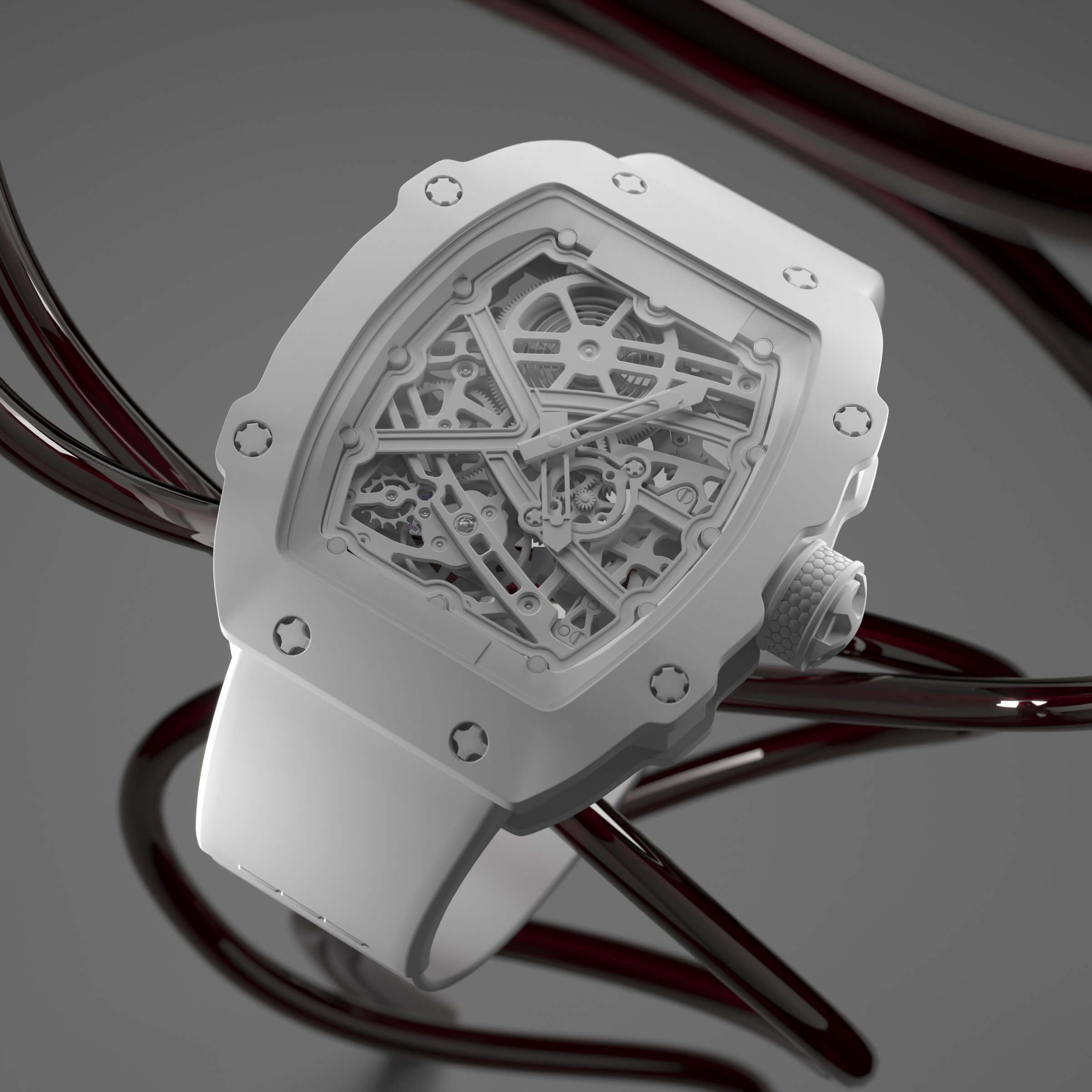 Richard Mille RM67-02 Ogier 3D Model by Jordaki3d