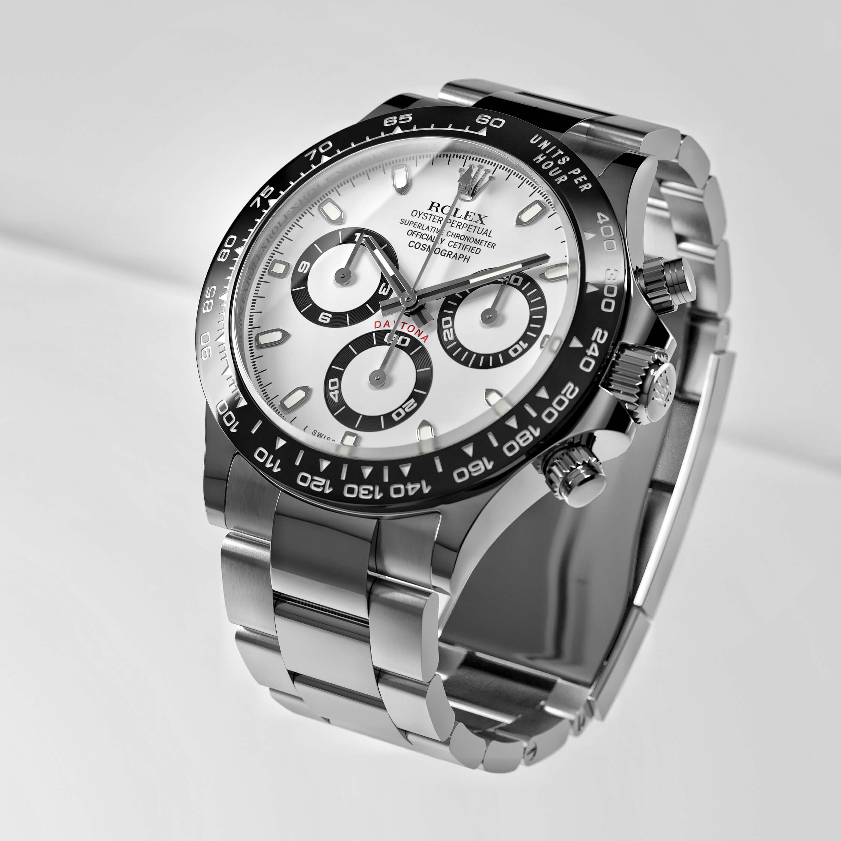 Rolex Cosmograph Daytona Oystersteel 3D Model By Jordaki3d