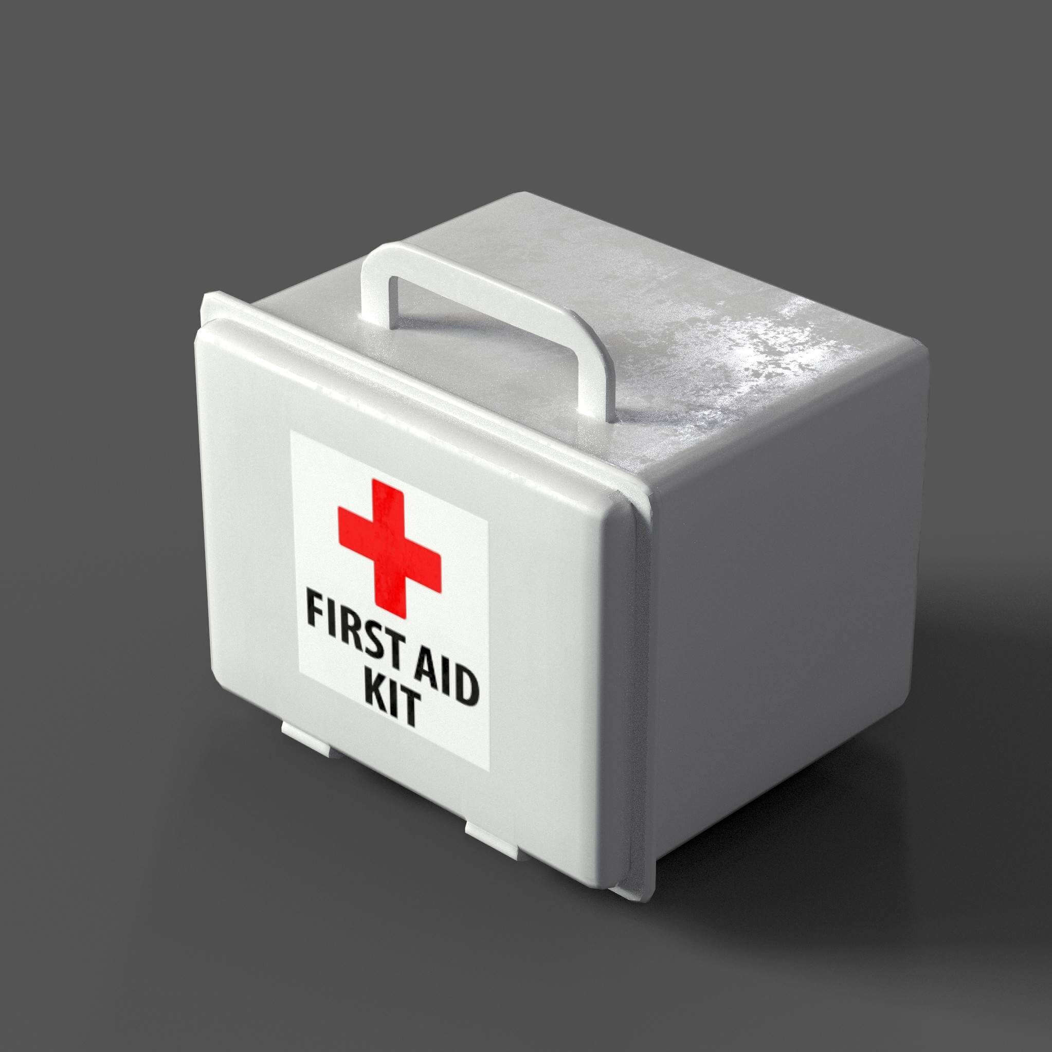 First Aid Box - 3D Model by jordan3ddesigns