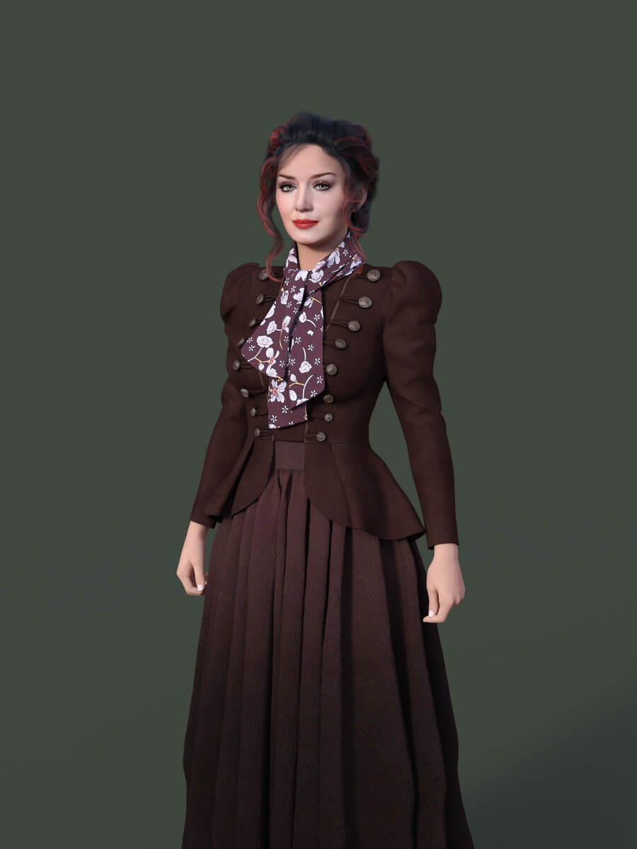 Celebrity Series 04 3D Render, Digital Art by jorgon2020