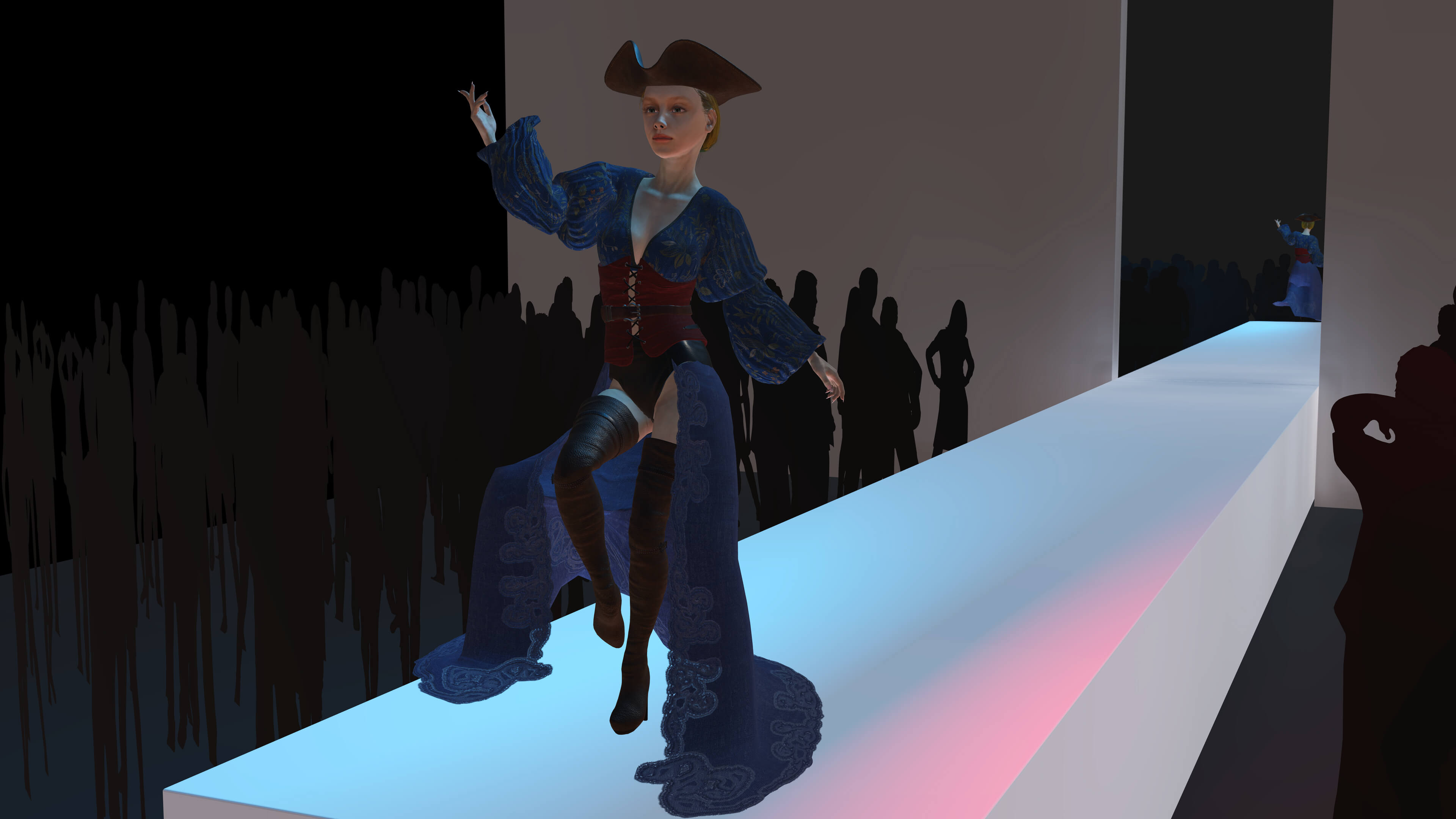 Novice Pirate 3D Render, Digital Art by Joseph11asda