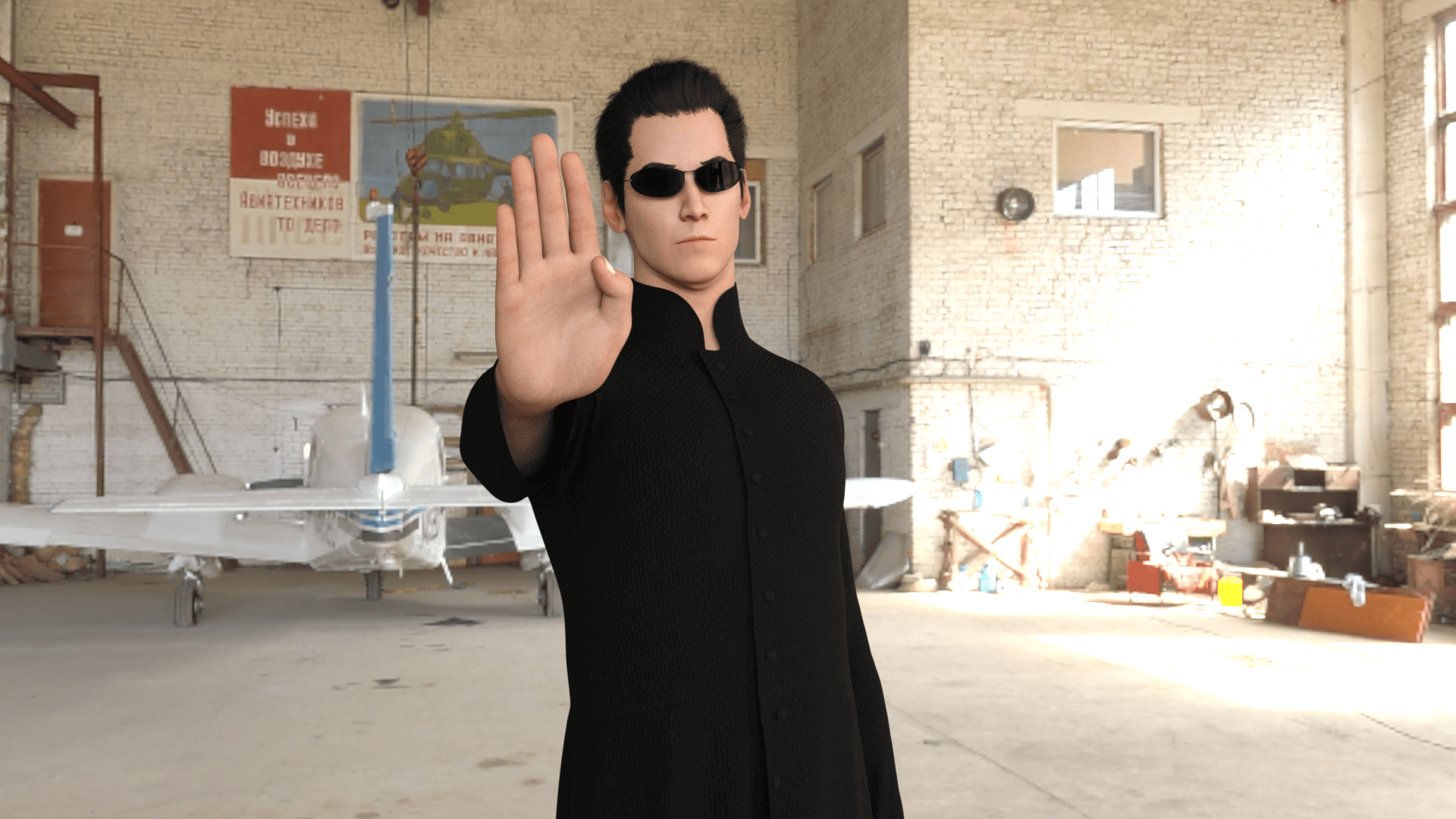 In the Matrix 3D Render | RenderHub Gallery