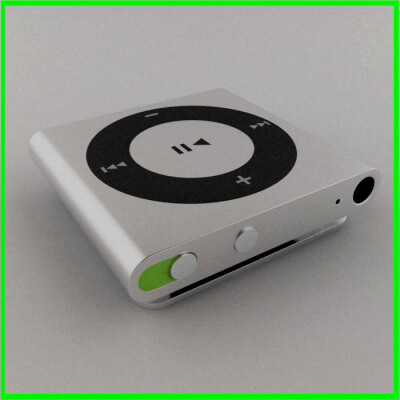 Apple iPod shuffle - 3D Model by js3dcreative