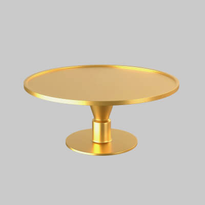 Cake Stand 01 - 3D Model by js3dcreative