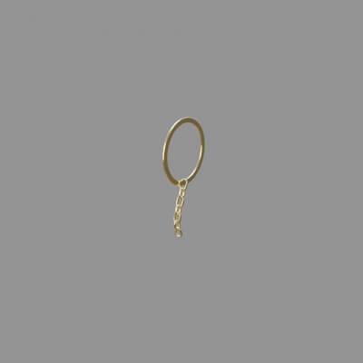 Key Chain Golden - 3D Model by js3dcreative