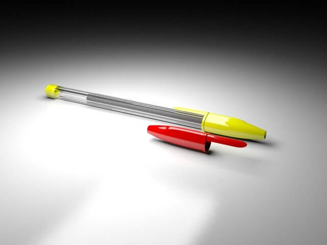 Ball Pen - 3D Model by JS3dmodeling