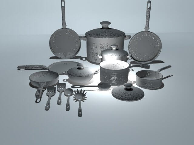 Kitchen Utensil - 3D Model by JS3dmodeling