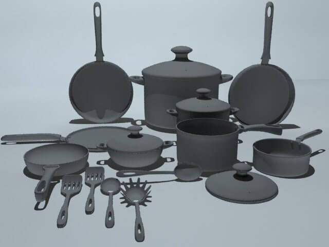 Kitchen Utensil - 3D Model by JS3dmodeling