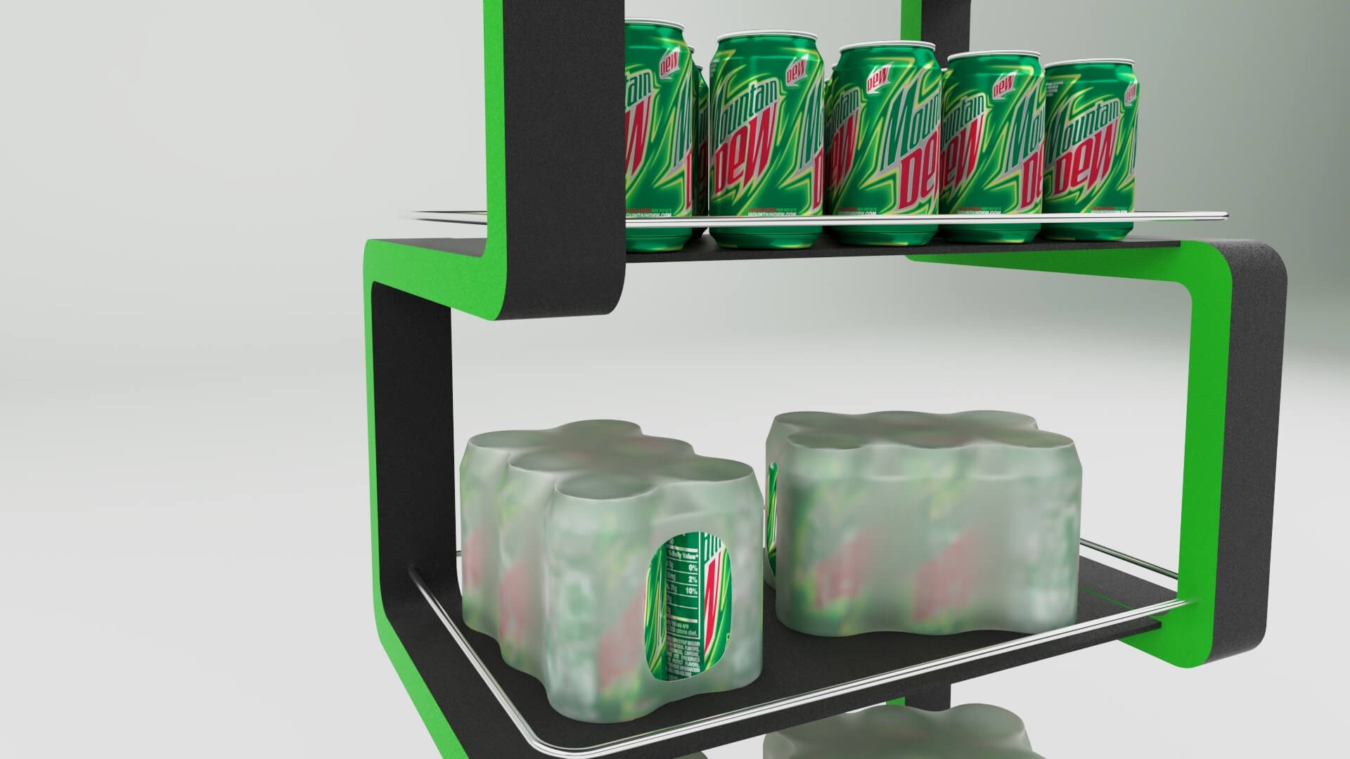 Disply Shelving - 3D Model by JsonMohsin