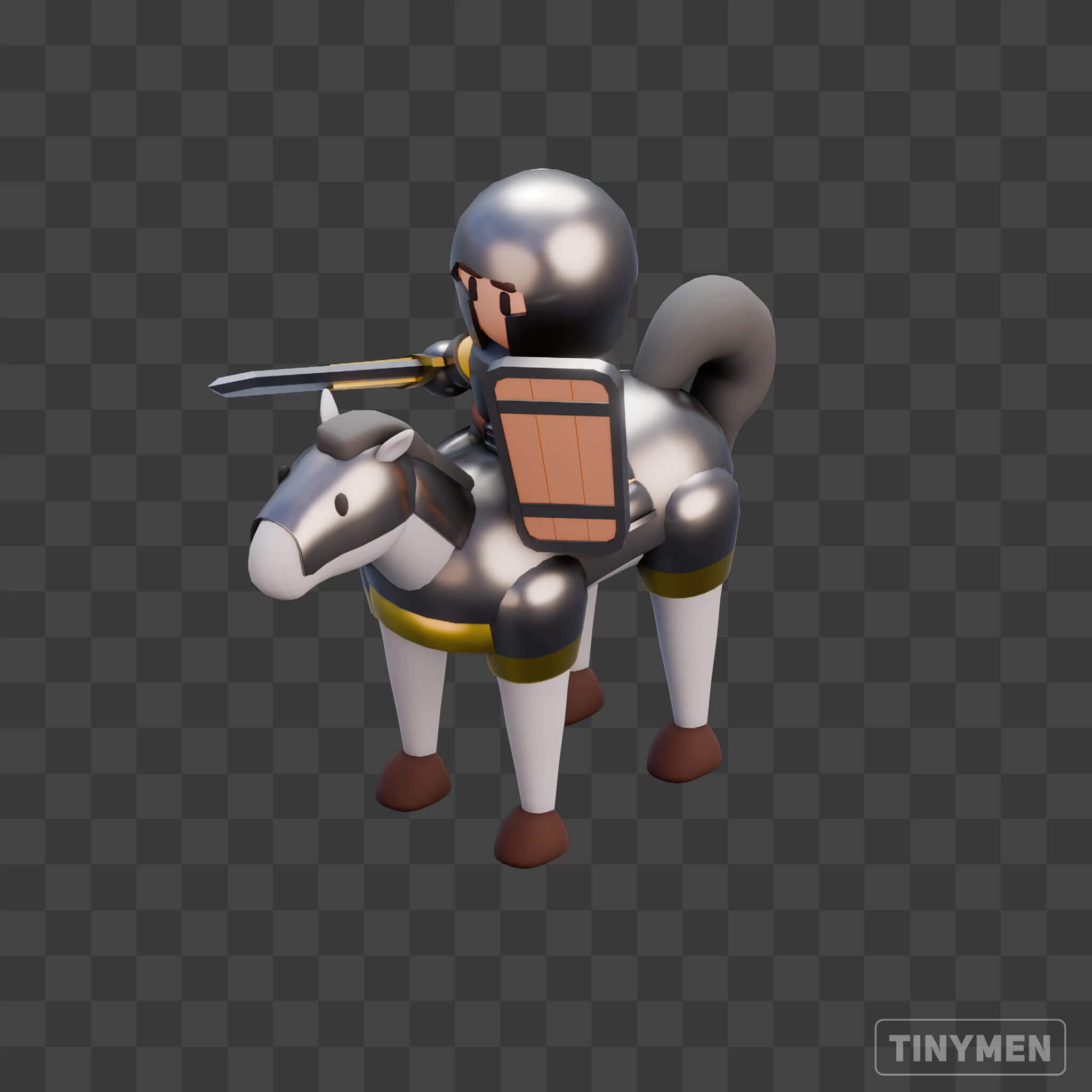 Tinymen - Kingdom of Bagels - Old 3D Model by JuanChee