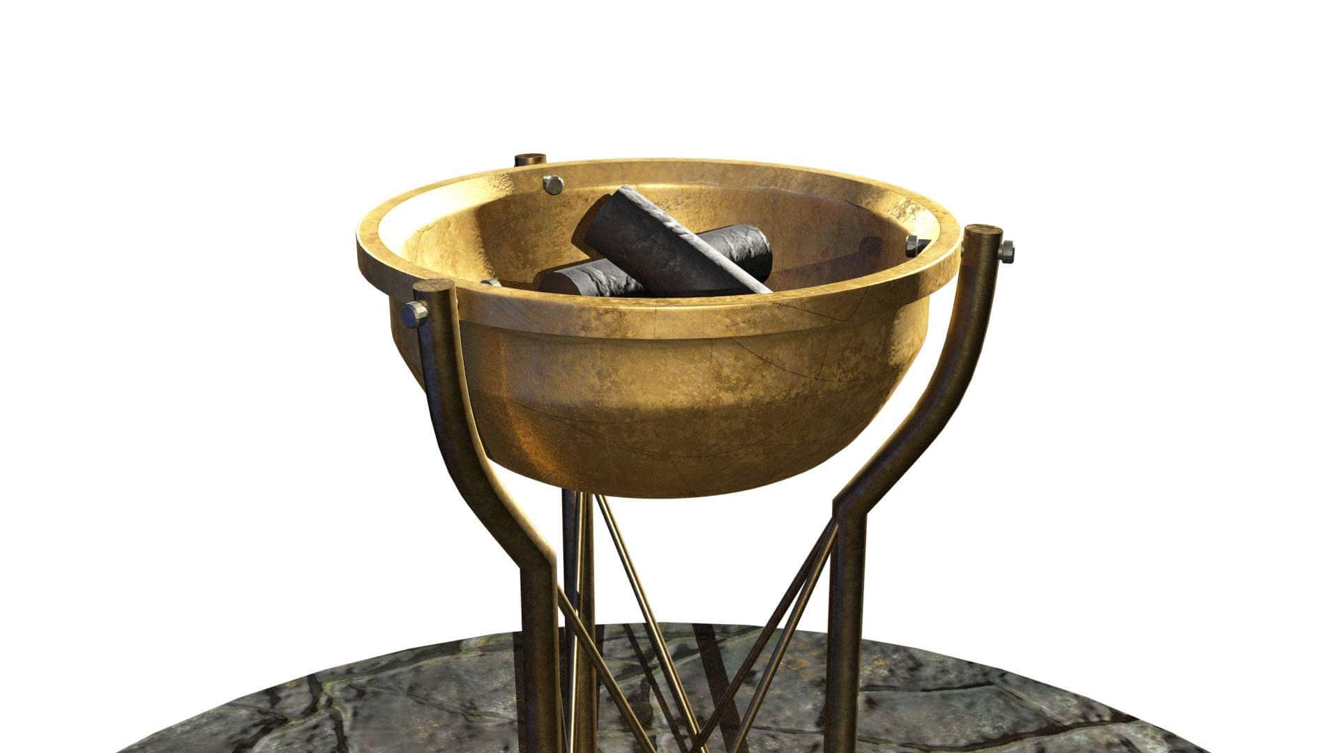 Fire Pot - 3D Model by Jude