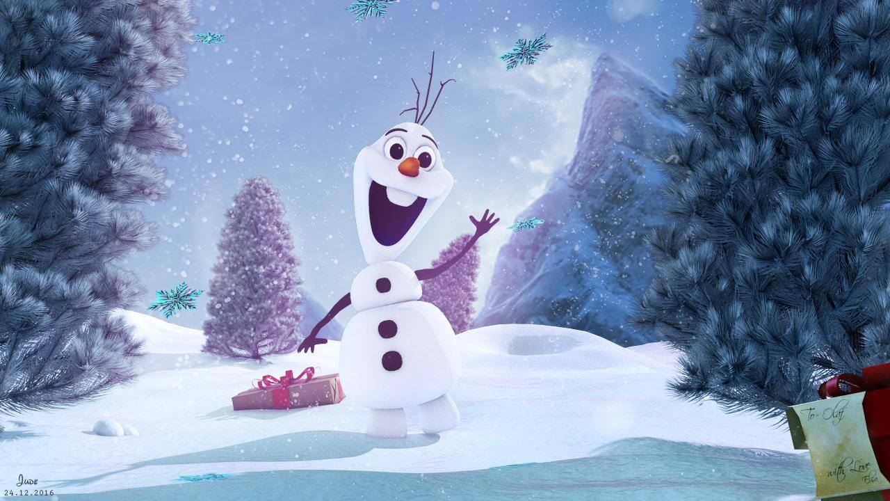 Elsa's Surprise 3D Render, Digital Art by Jude