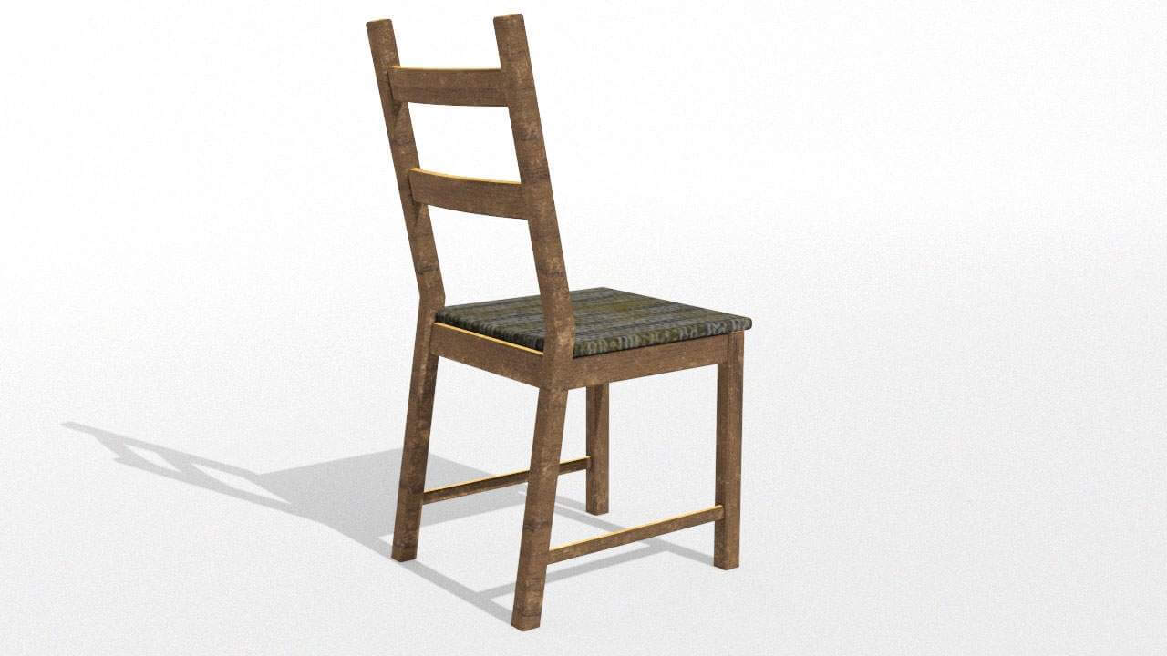 Old Chair - 3D Model by Jude