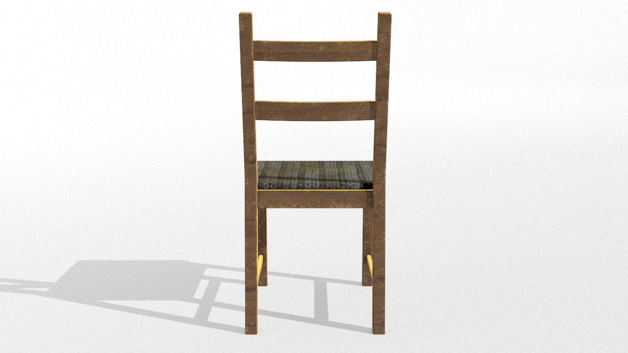 Old Chair - 3D Model by Jude