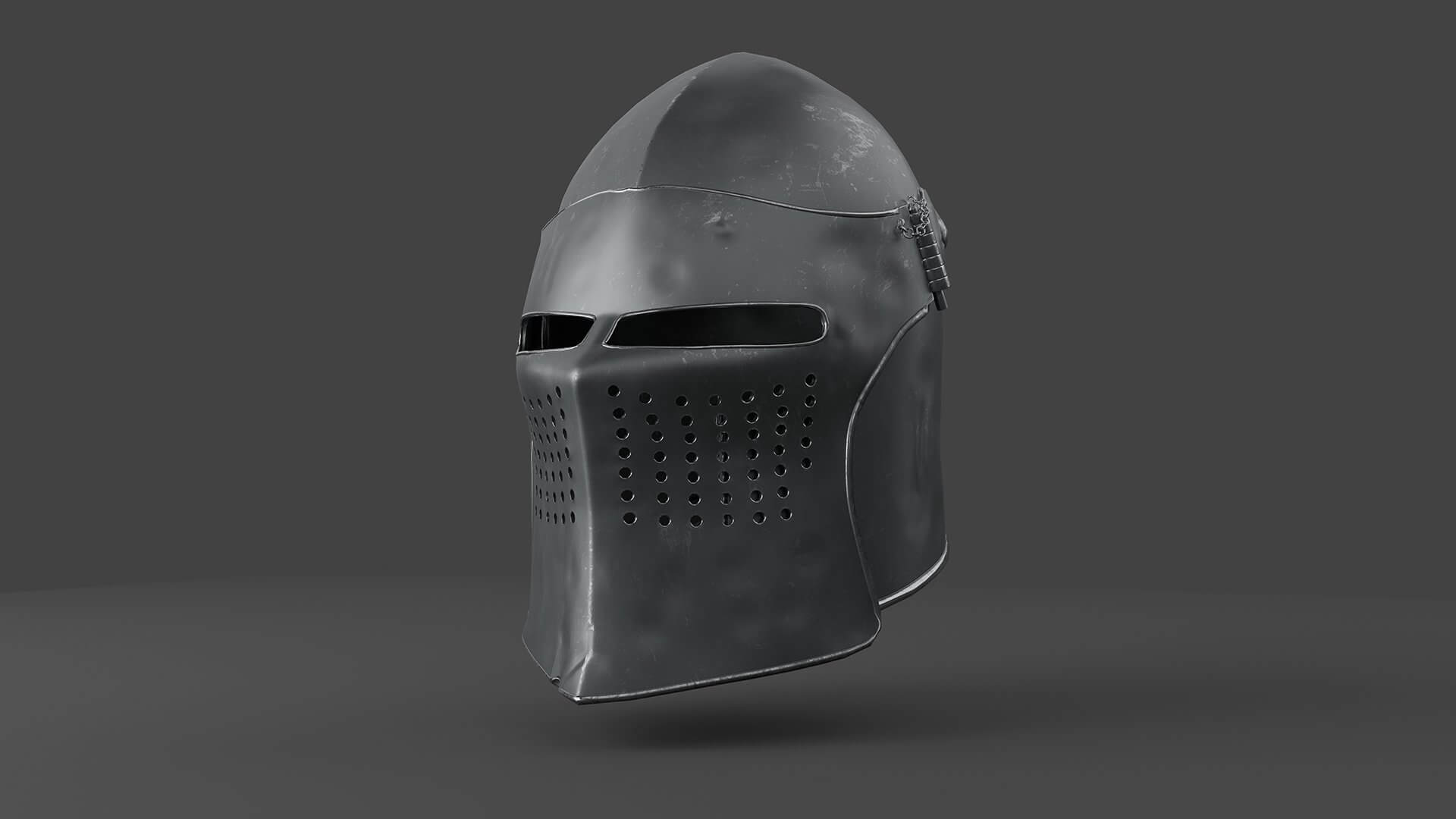 Barbute Helmet - 3D Model by JuiceTiGeap