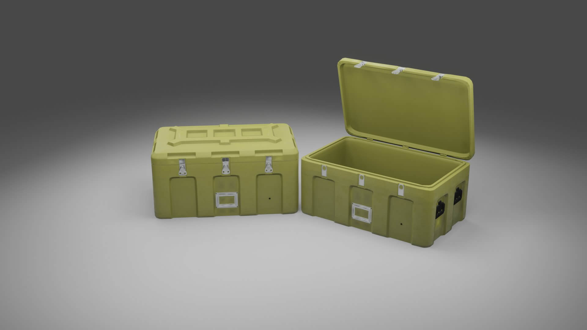 Military Cases Pack - 3D Model by JuiceTiGeap