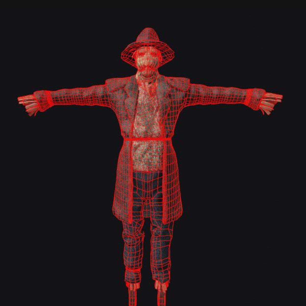 Scarecrow - 3D Model by Jukka125