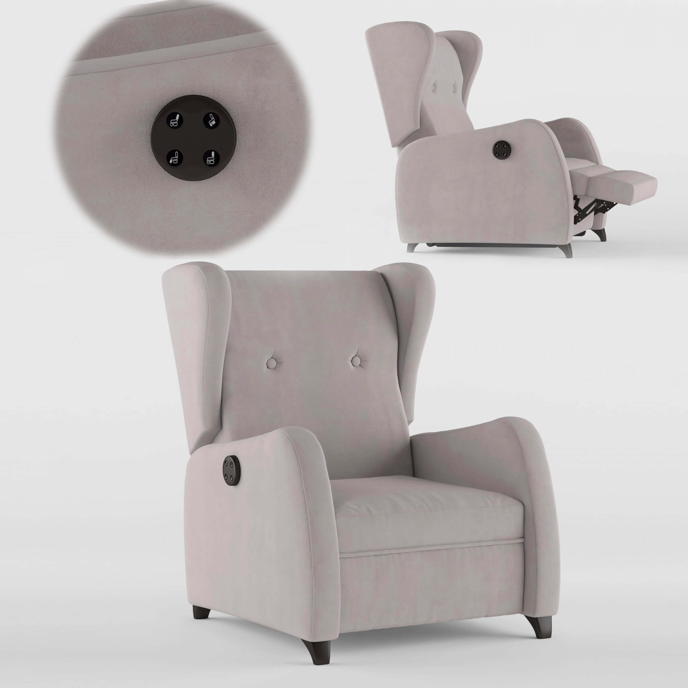 Armchair Relax - 3D Model by julg