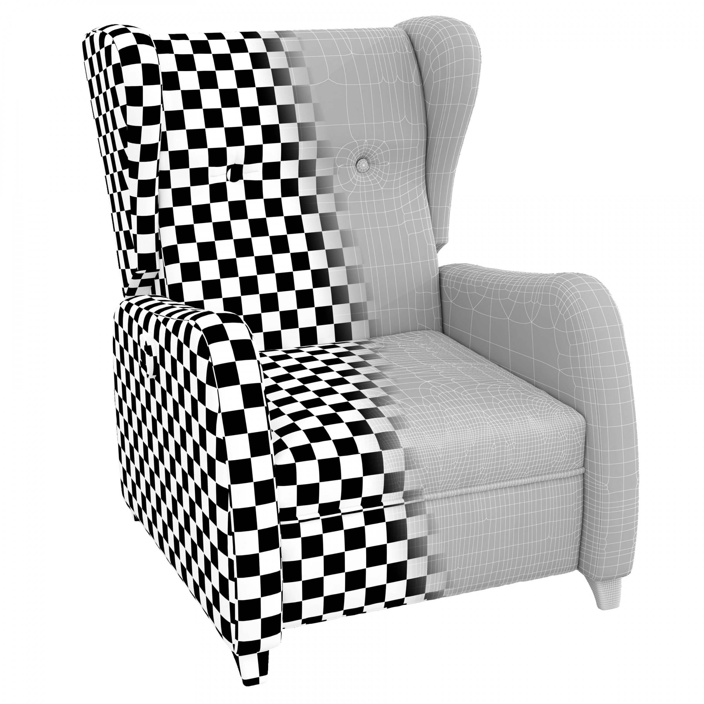 Armchair Relax - 3D Model by julg