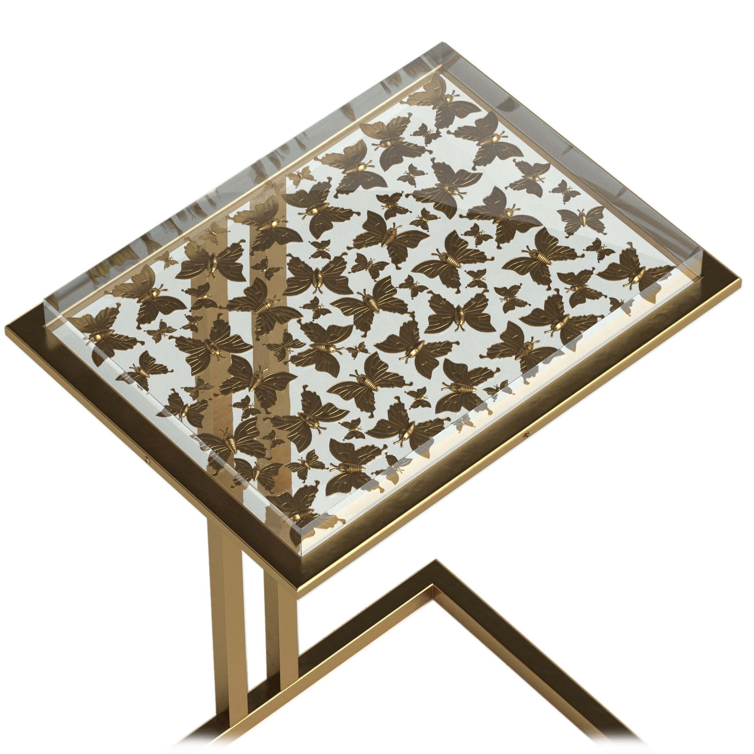 Butterfly Side Table - 3D Model by julg