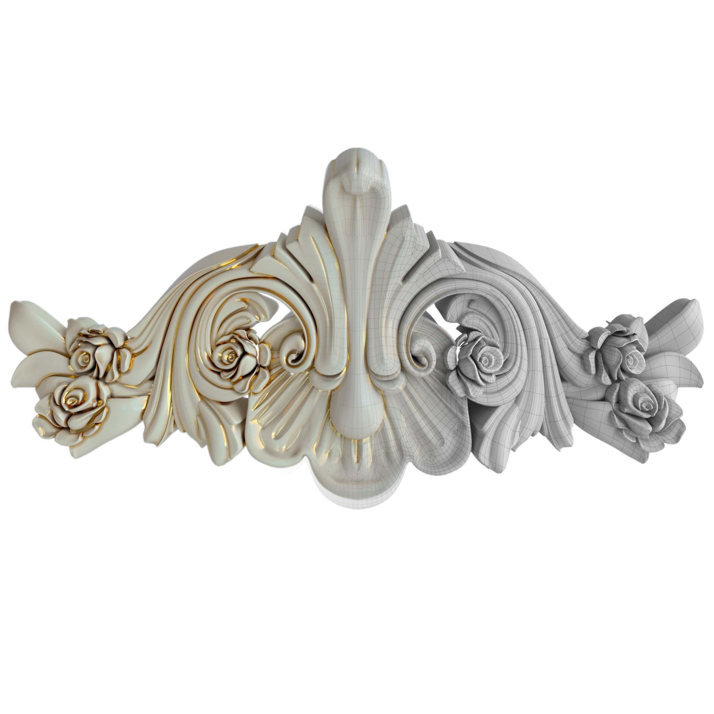 Decorative Element 13 - 3D Model by julg