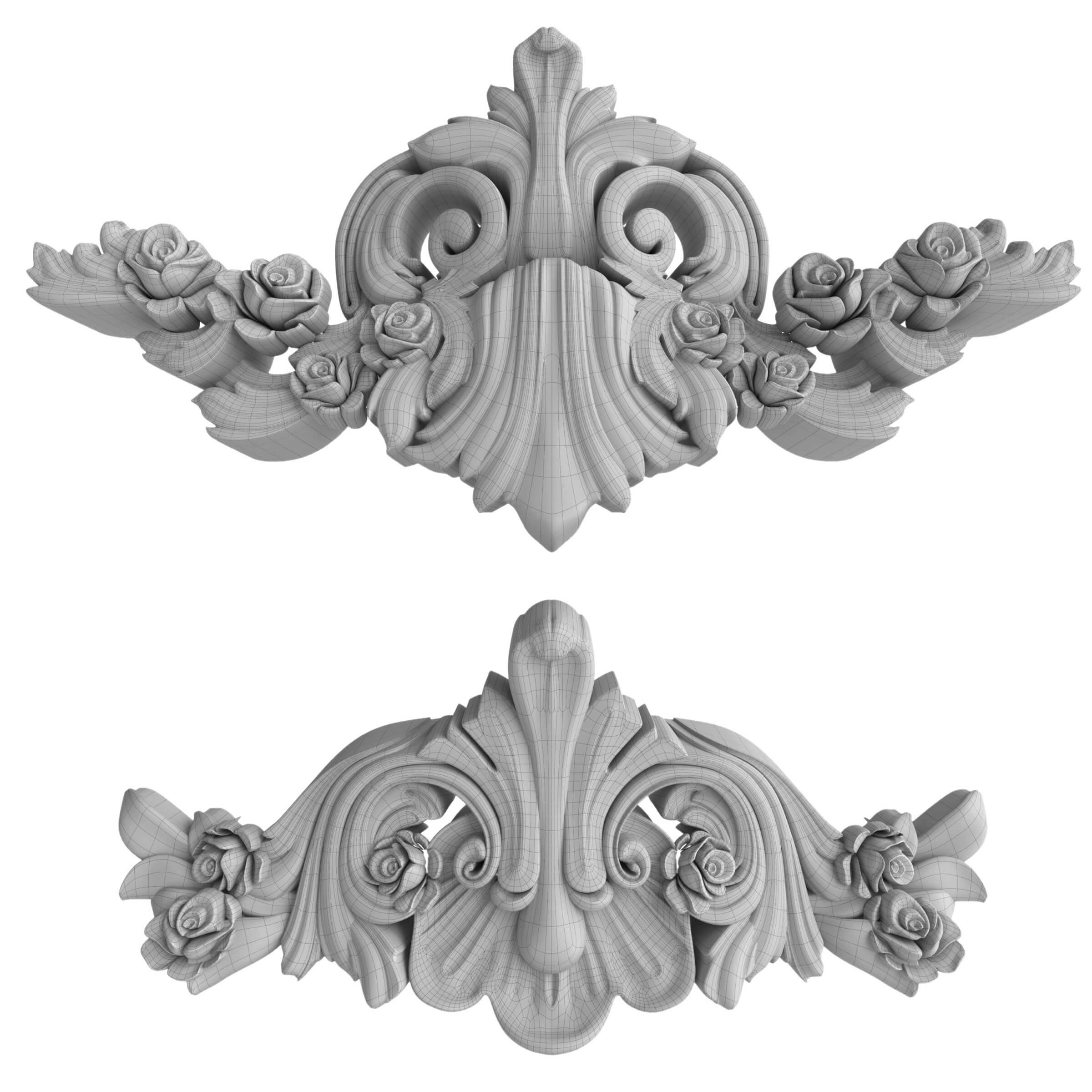 Decorative Element 13 - 3D Model by julg