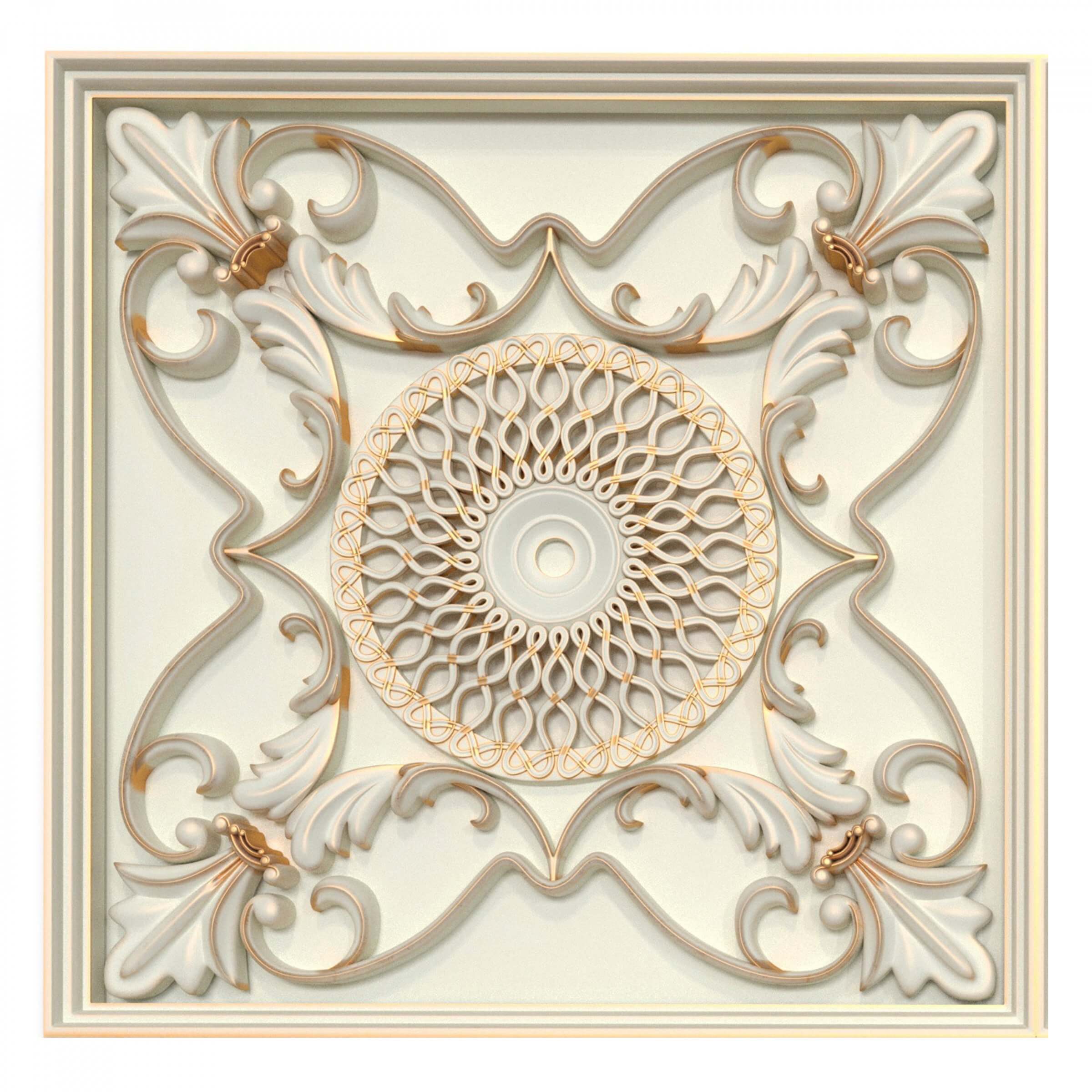 Decorative Panels - Set 8 3D Model by julg