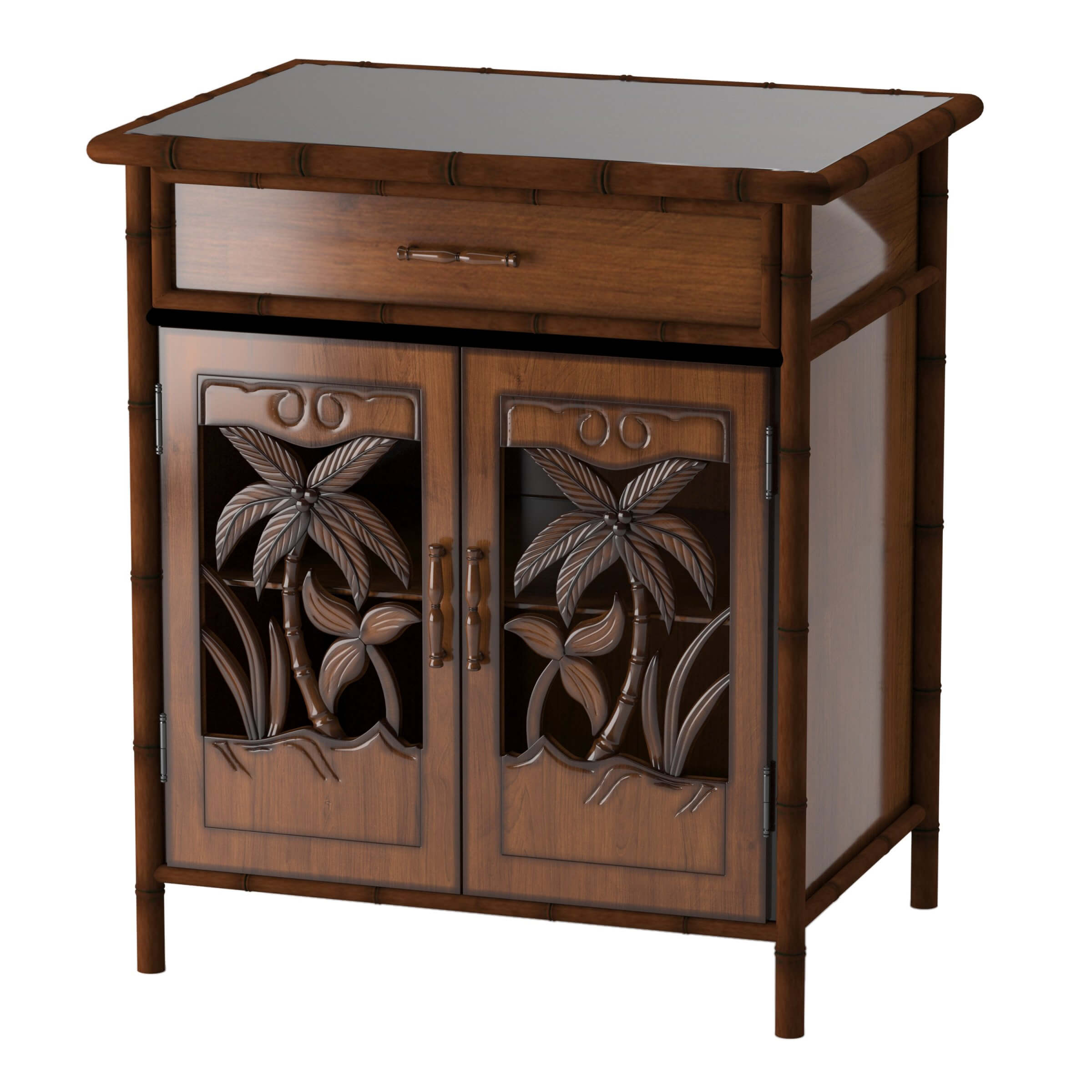 Tropical Storage Cabinets - 3D Model by julg