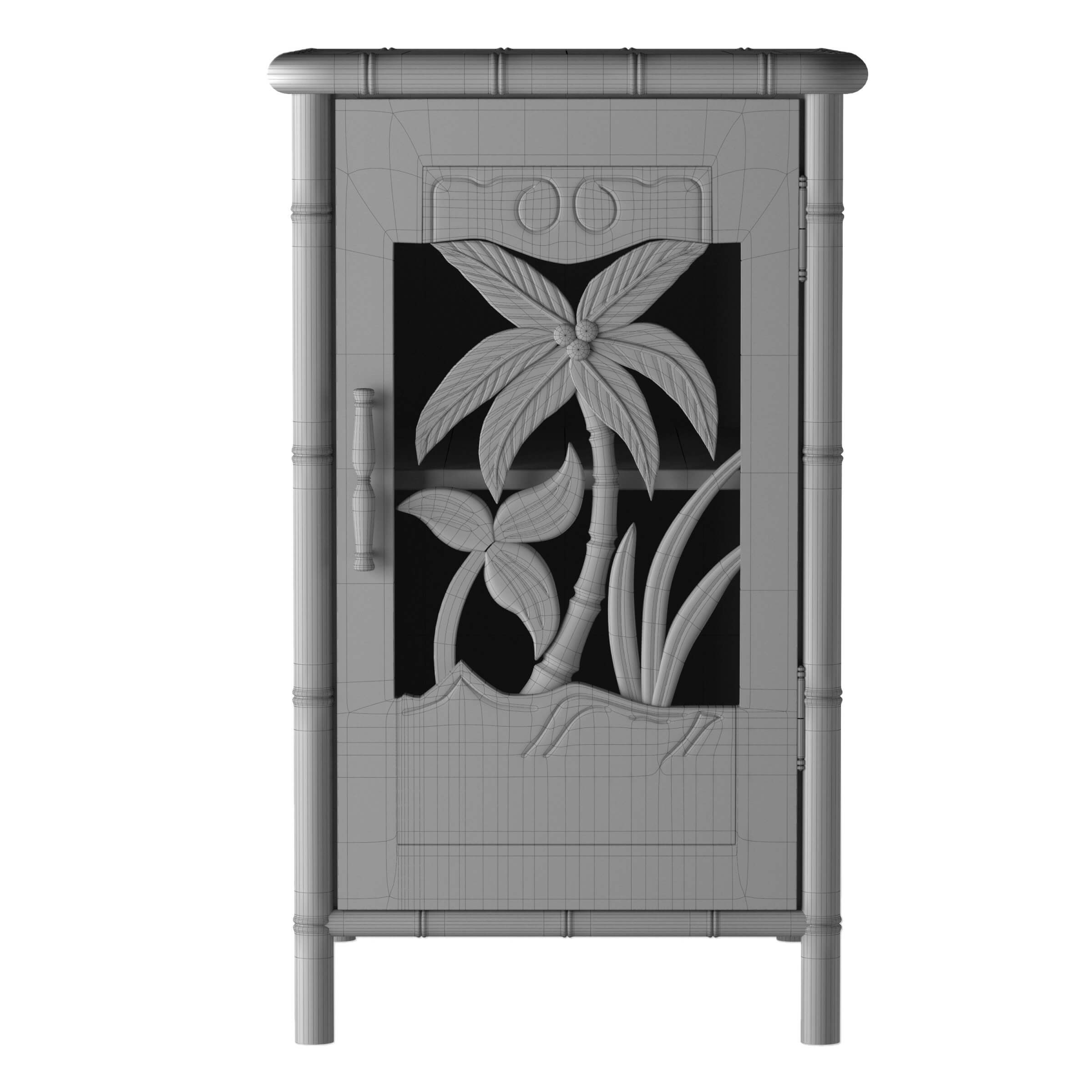 Tropical Storage Cabinets - 3D Model by julg